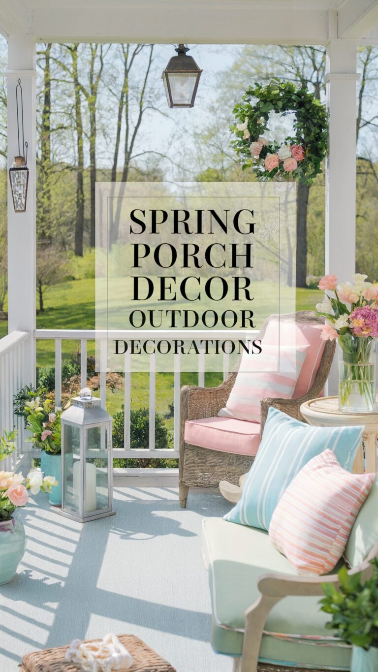 7 Stunning Spring Porch Decor Ideas to Refresh Your Outdoor Space ...
